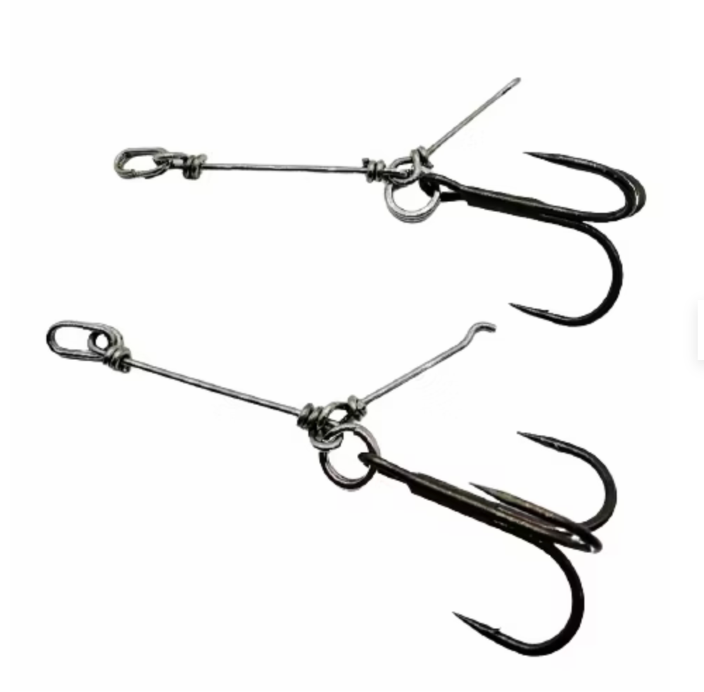 Pikecraft - FLEX-PIN Stinger M | Köder-Größen 14-18cm 2x Stinger Rig m ...